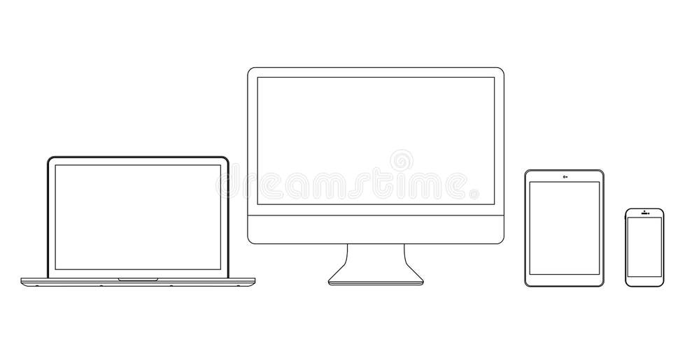 Monitors Lines Stock Illustrations – 277 Monitors Lines Stock ...