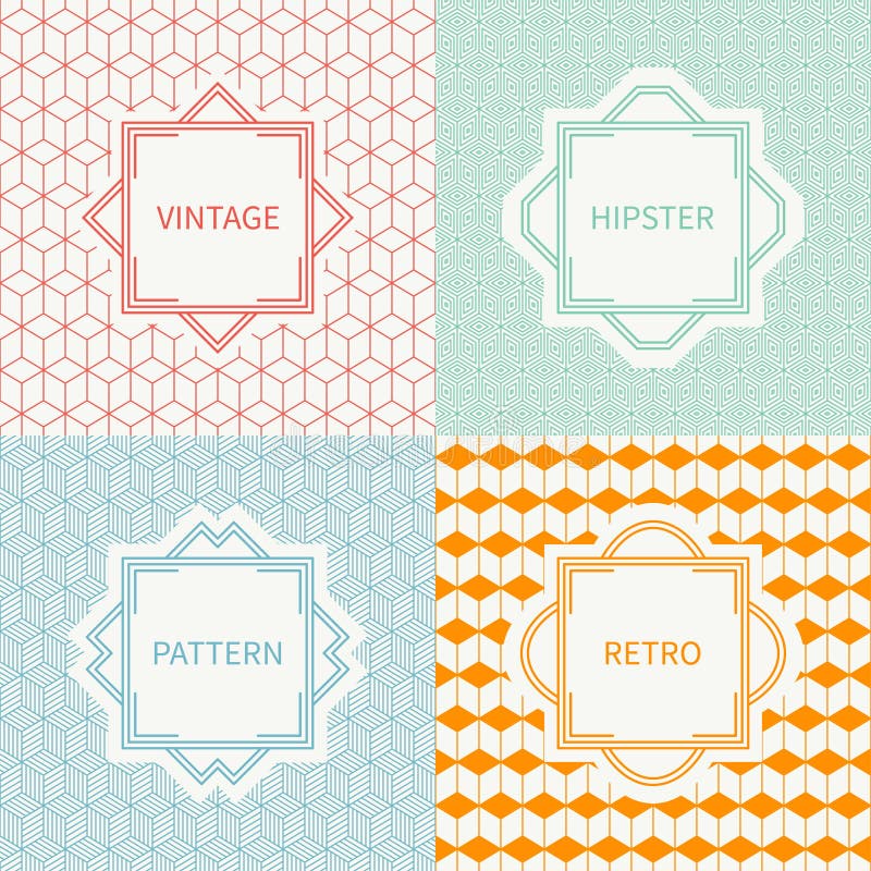 Simple Mono Pattern Stock Illustrations – 4,272 Simple Mono Pattern ...