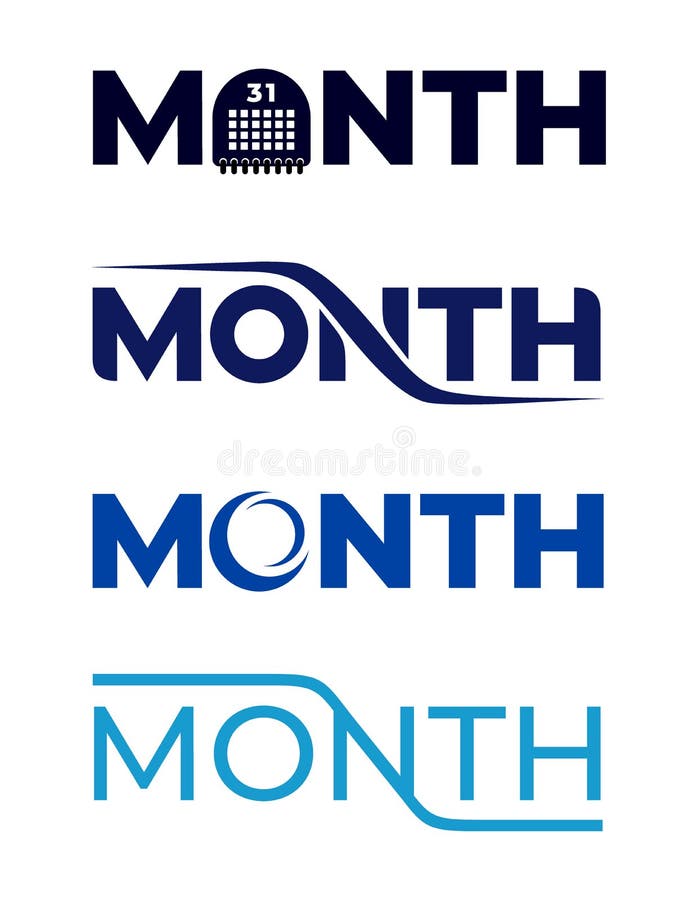 Month Logo Stock Illustrations – 19,003 Month Logo Stock Illustrations ...