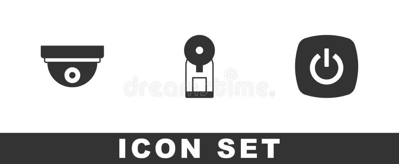 Set Motion Sensor, Smart Coffee Machine and Home Icon. Vector Stock ...