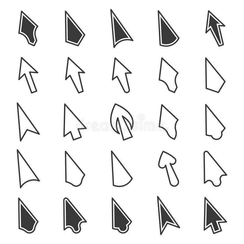 Minimalist mouse cursors png - mevacodes