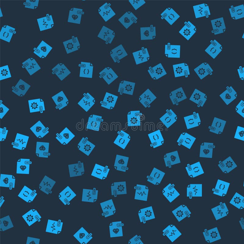 Set Mp3 File Document Css Max And Ruby On Seamless Pattern Vector 4981