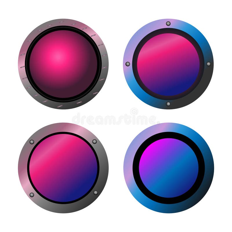 Concave Buttons Stock Illustrations – 87 Concave Buttons Stock ...