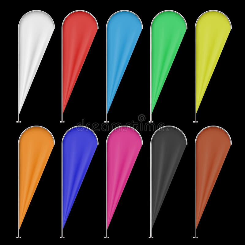 Teardrop Banner Stock Illustrations – 1,882 Teardrop Banner Stock ...