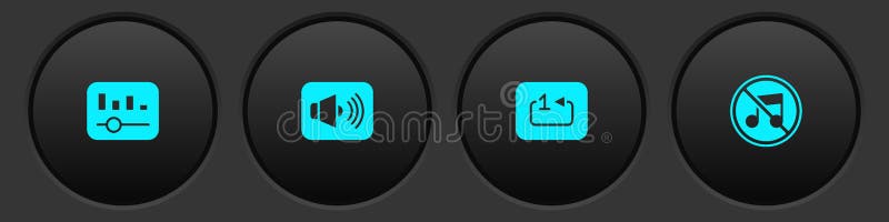 Set Music Equalizer, Speaker Volume, Repeat Track Music Player and Mute ...