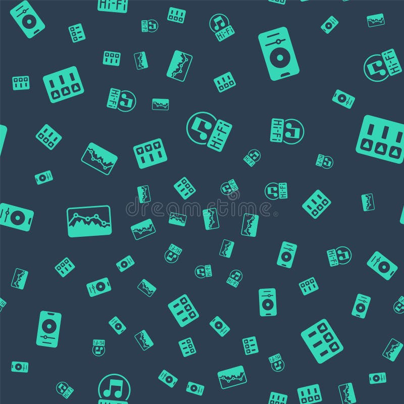 Set Music Note, Tone, Player, Wave Equalizer and Playlist on Seamless ...