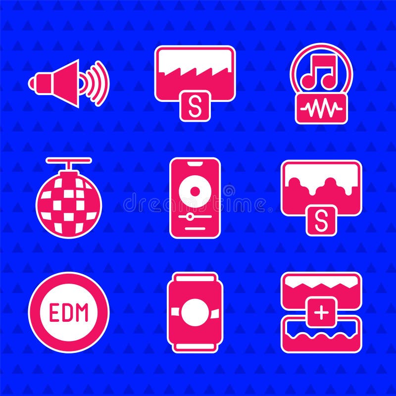 Set Music Player, Beer Can, Wave Equalizer, EDM Electronic Dance Music ...