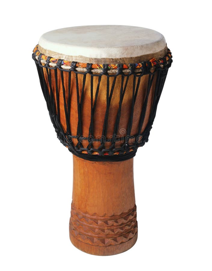 Jambe Drum stock illustration. Illustration of mahogany - 1529870