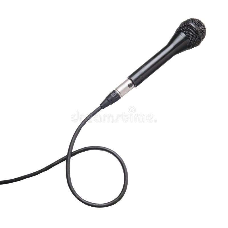 Long Microphone Icon Illustration Stock Photos - Free & Royalty-Free ...
