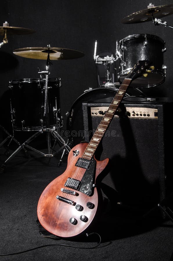 Set of musical instruments stock image. Image of roll - 44057299