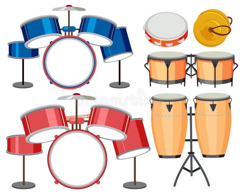 Musical Instruments Group Clipart Stock Illustrations – 172 Musical ...