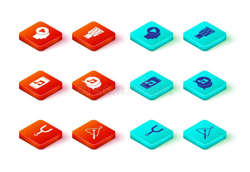 Set Musical Tuning Fork, Triangle Musical Instrument, Player, Note ...