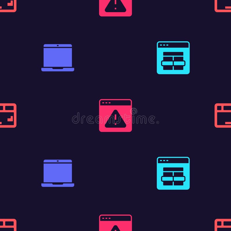 Set MySQL Code, Laptop, Browser with Exclamation Mark and Keyboard on ... Set MySQL Code, Laptop, Browser with Exclamation Mark and Keyboard on ...