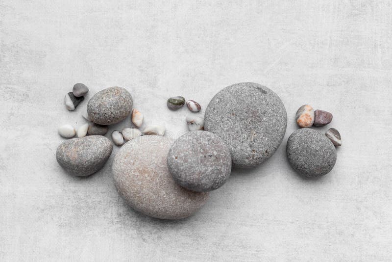 Set of Natural Mineral Stones. Rocks Background Stock Photo - Image of ...