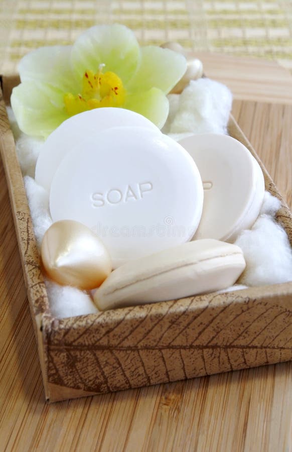 Soaps for Bath and Spa Treatment Stock Image - Image of cleanser ...