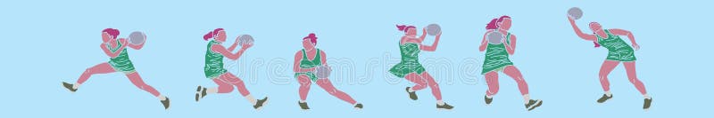 Cartoon Netball Stock Illustrations – 203 Cartoon Netball Stock ...
