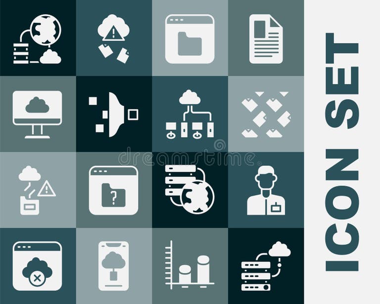 Set Network Cloud Connection, Analyst Engineer, Data Stream, Browser Files, Filter Setting ...