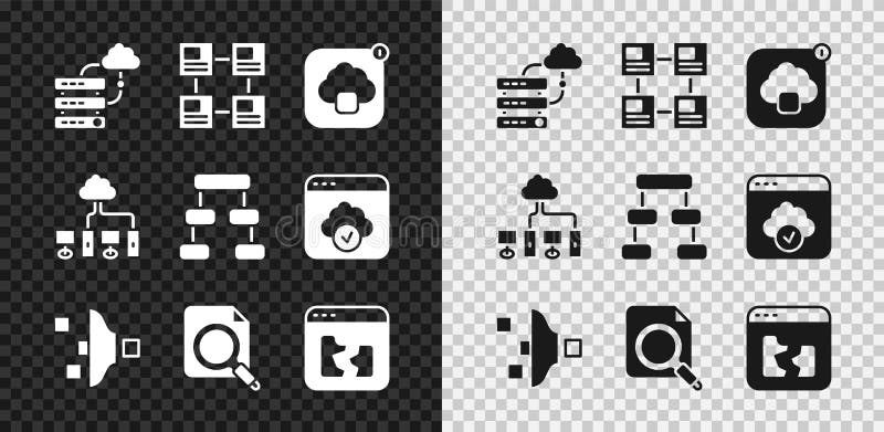 Set Network Cloud Connection, Hierarchy Organogram Chart, Cloud ... Set Network Cloud Connection, Hierarchy Organogram Chart, Cloud ...