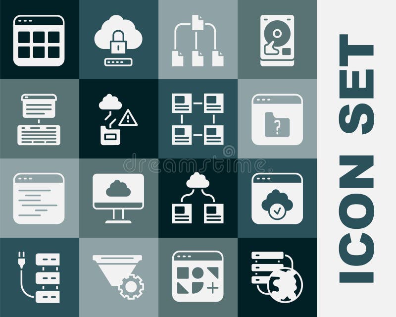 Set Network Cloud Connection, Cloud Technology Data Transfer, File ... Set Network Cloud Connection, Cloud Technology Data Transfer, File ...