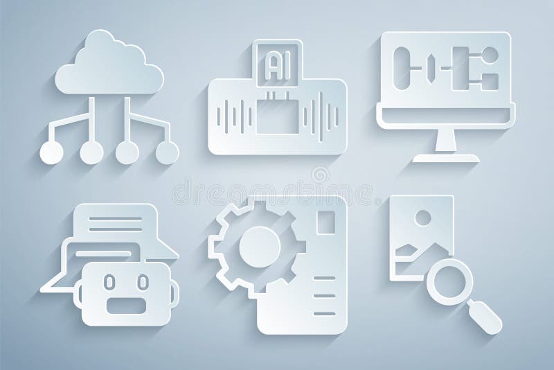 Set Neural Network, Algorithm, Chat Bot, Photo Retouching, Artificial ... Set Neural Network, Algorithm, Chat Bot, Photo Retouching, Artificial ...