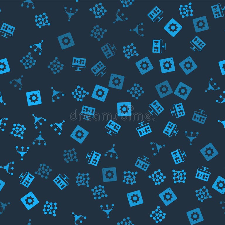 Set Neural Network, Algorithm, Computer Api Interface and Funnel Filter on Seamless Pattern ...