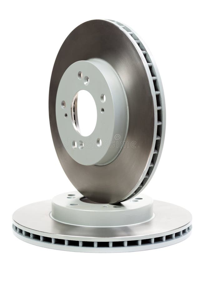 Set of New Brake Discs for the Car Stock Photo - Image of auto, repair ...