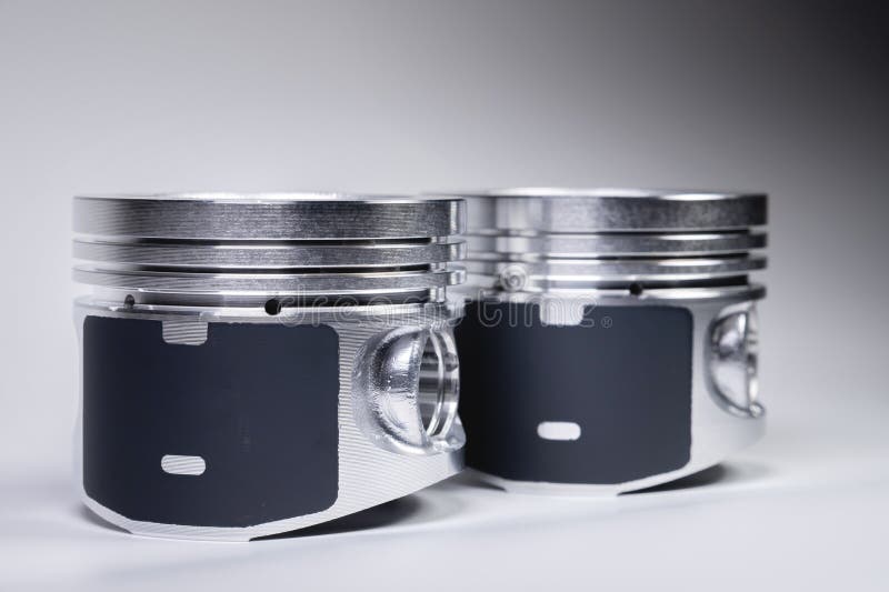 Pistons of an Internal Combustion Engine Stock Photo - Image of ...