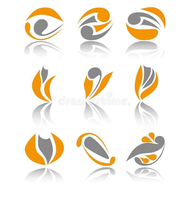 Different and Abstract Company Logo Stock Vector - Illustration of ...