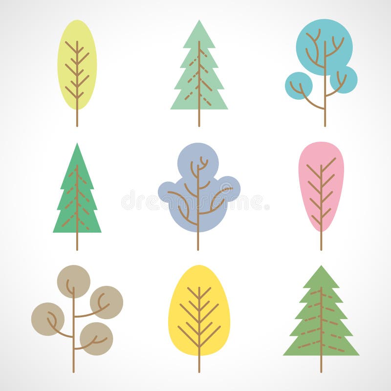 Nine Trees Stock Illustrations – 167 Nine Trees Stock Illustrations ...