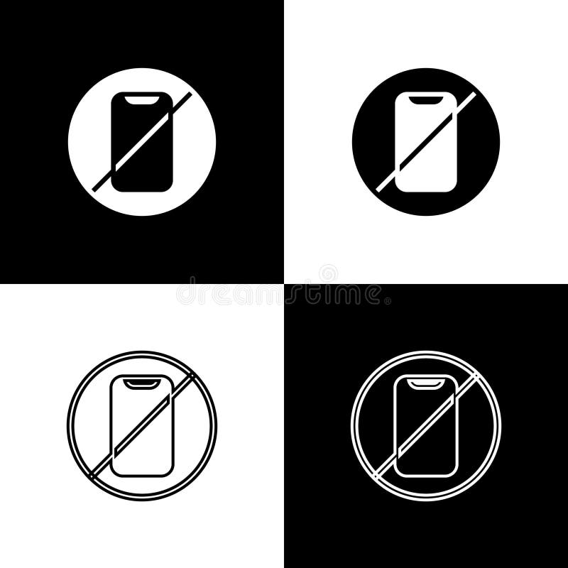 No Cell Phone Vector Stock Illustrations – 3,462 No Cell Phone Vector ...