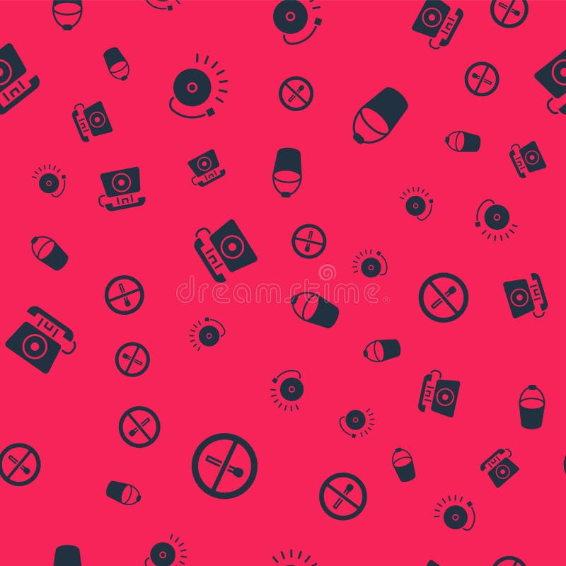 Set No Fire Match, Ringing Alarm Bell, Telephone Call 911 and Fire ...