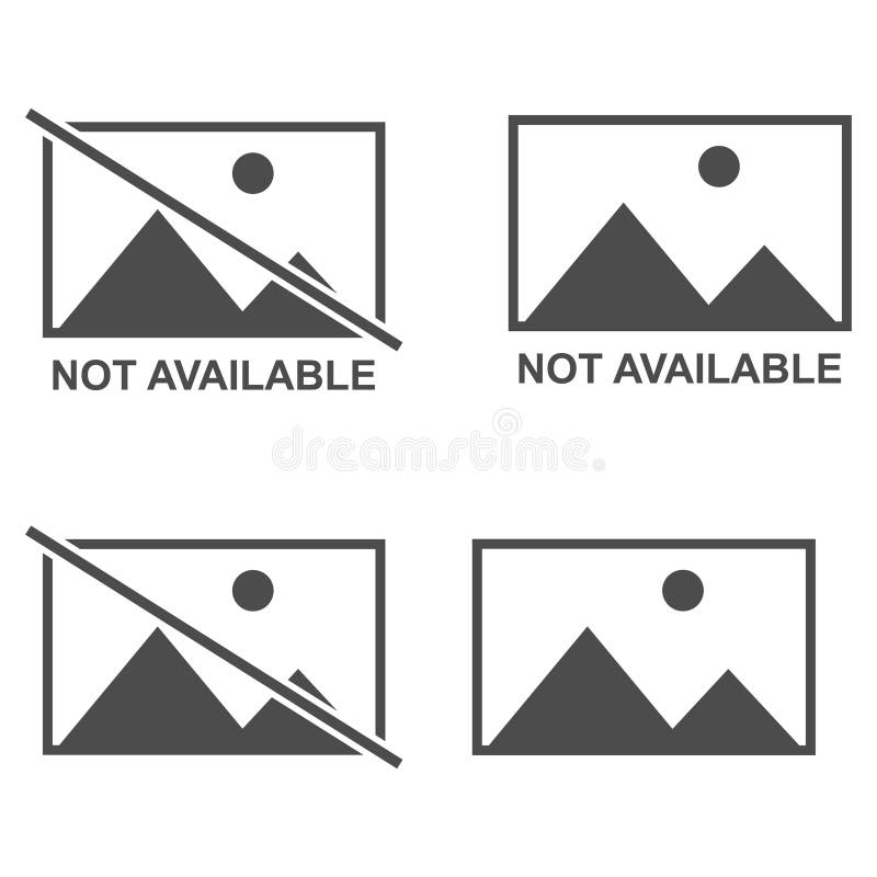 No Photo Available Missing Image Stock Illustrations – 291 No Photo ...