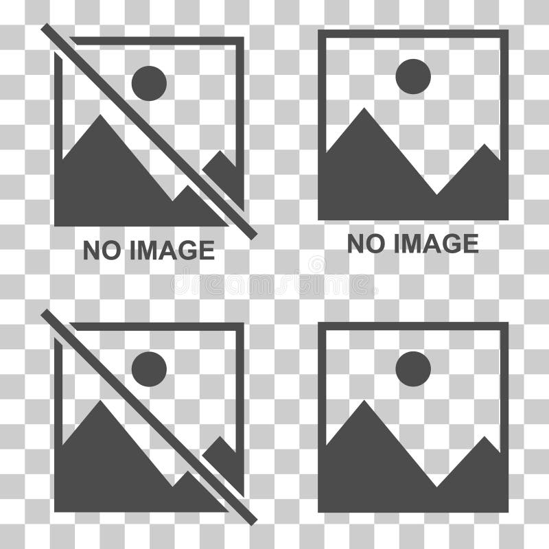 Set of No Image Vector Symbol, Missing Available Icon. No Gallery for ...