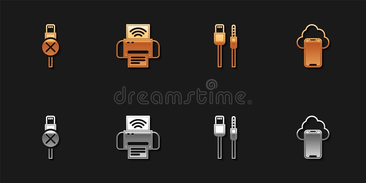 No Printer Icon Vector Stock Illustrations – 170 No Printer Icon Vector ...