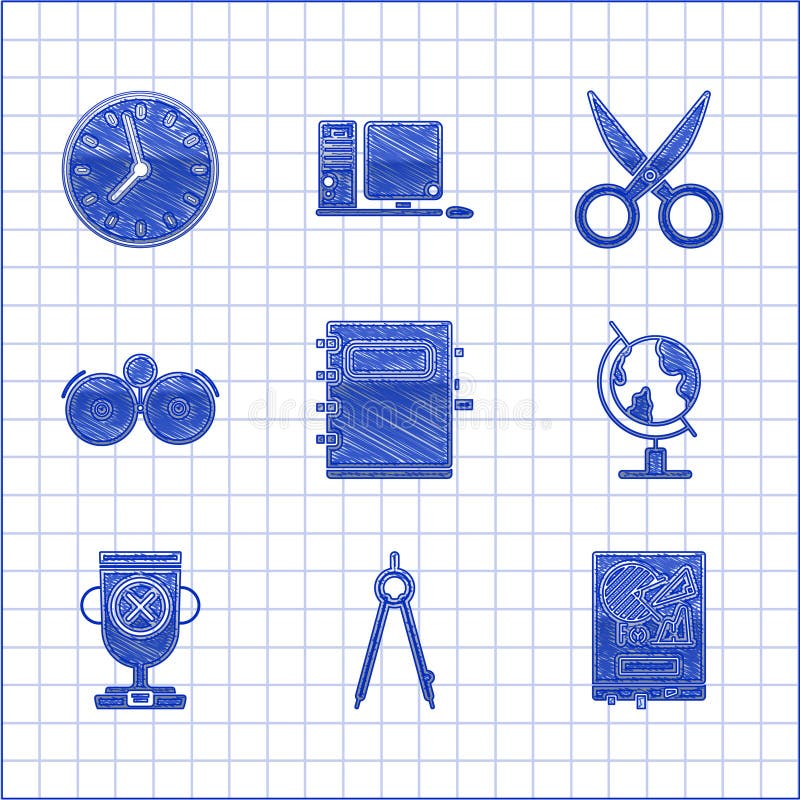 Set Award Cup, Alarm Clock, Laptop, Translator, Document Folder with ...