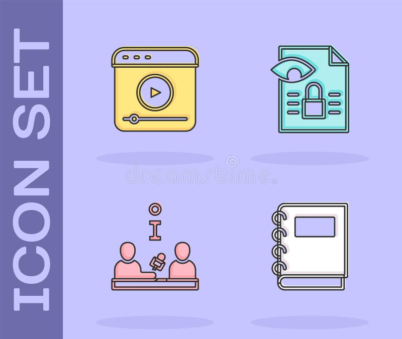 Set Notebook, Live Stream, Interview and Journalistic Investigation ...