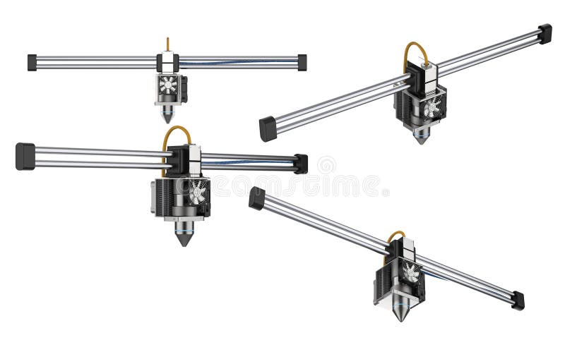 Set of nozzles stock illustration. Illustration of hardware - 174999533