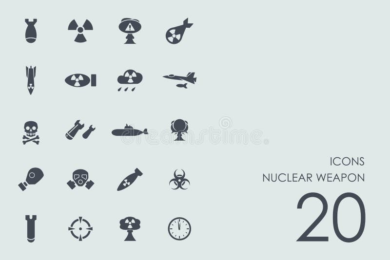 Nuclear Weapon Pictogram Stock Illustrations – 812 Nuclear Weapon ...