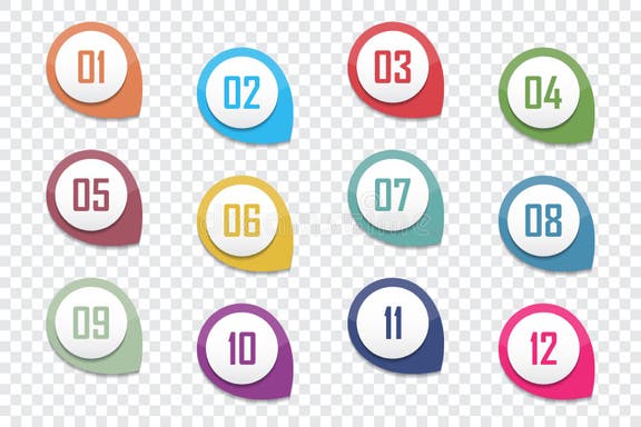 Number Pin Marker Stock Illustrations – 9,474 Number Pin Marker Stock ...