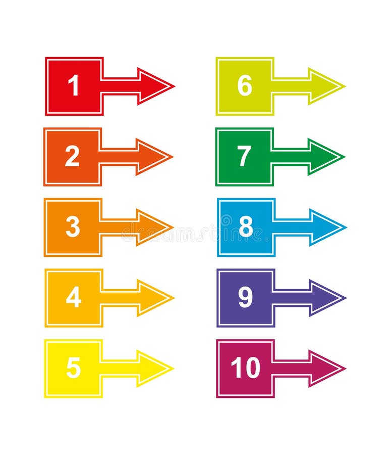 Numbered Squares Stock Illustrations – 195 Numbered Squares Stock ...