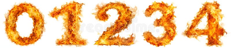 Fire Font Numbers Stock Illustrations – 1,244 Fire Font Numbers Stock ...