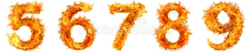 Fire Font Numbers Stock Illustrations – 1,244 Fire Font Numbers Stock ...
