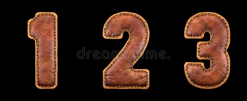 Number 3 Calligraphy Black Stock Illustrations – 130 Number 3 ...