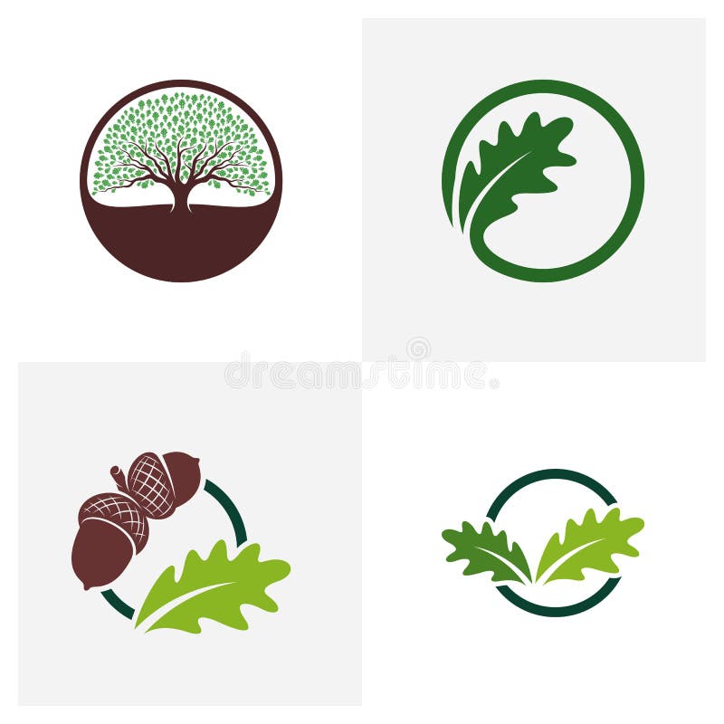 1+ Oak tree icons logo Free Stock Photos - StockFreeImages