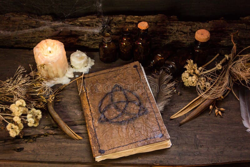 Set of Objects Symbols of Esoteric Rituals Stock Image - Image of scary ...