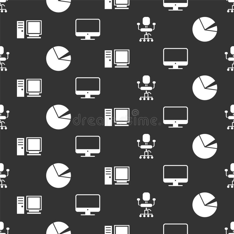 Infographic Computer Template Design Stock Vector - Illustration of ...