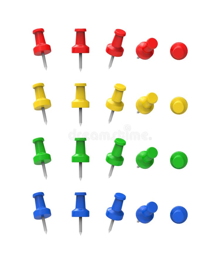 Colorful Office Folders stock illustration. Illustration of form - 30775702