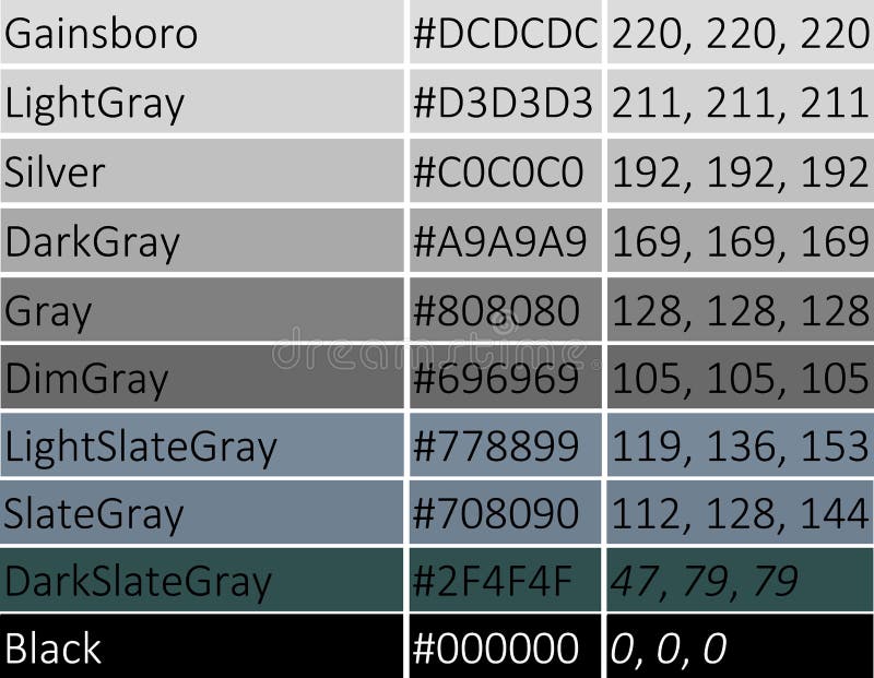 Shade of Gray Vector Illustration Stock Vector - Illustration of ...