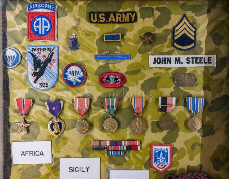 Set of Old Badges and Medals of American Editorial Image - Image of ...