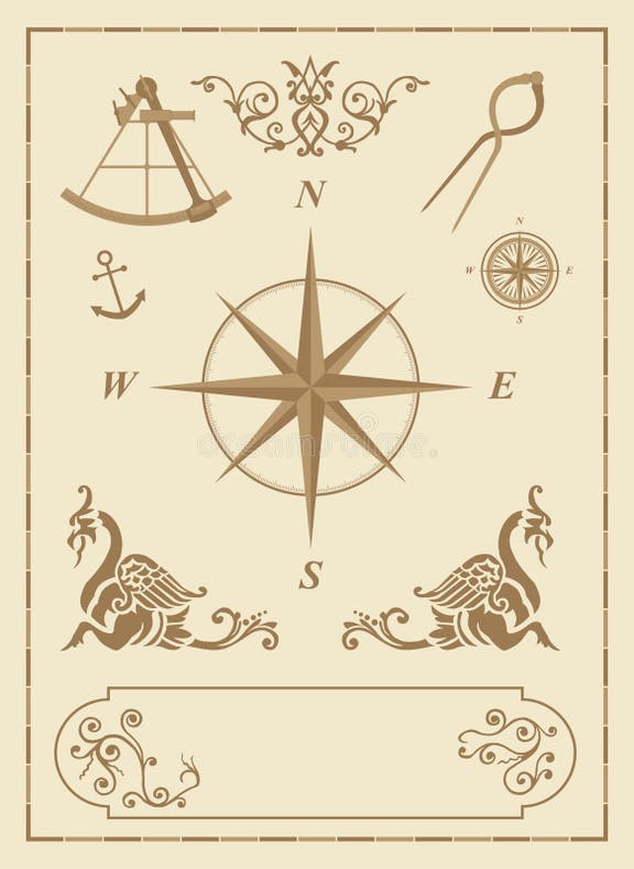 Nautical Chart Stock Illustrations – 3,074 Nautical Chart Stock ...